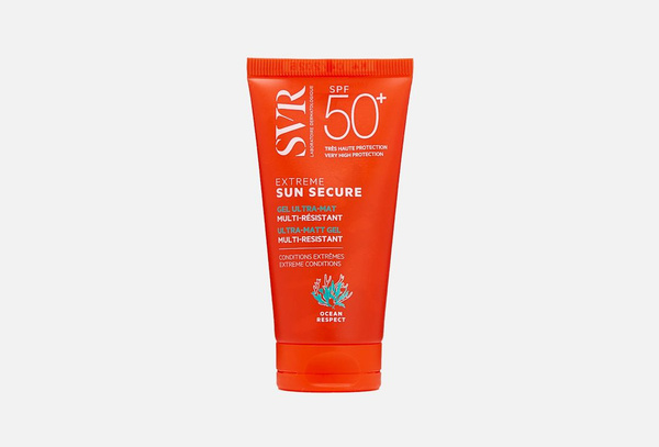 Матирующий солнцезащитный гель для лица, SPF 50+ SVR, EXTREME SUN ...