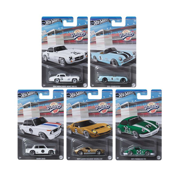 Машинка Hot wheels HRT81 Vintage classic car series BMW Porsche ...