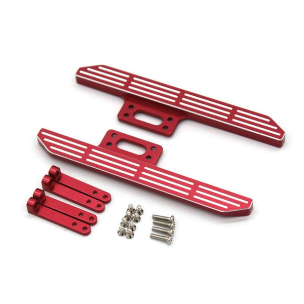 (M G W O)-Для 1/18 FMS FIRE Horse Metal Rock Sliders Side Pedal RC Car ...