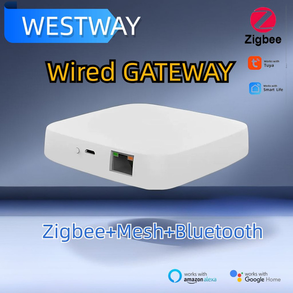 Шлюз Tuya Zigbee 3.0 + Bluetooth + Mesh проводной хаб - купить с ...