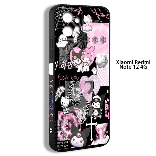 чехол для смартфона Подходит для Xiaomi Redmi Note 12 4G Куроми Милые ...