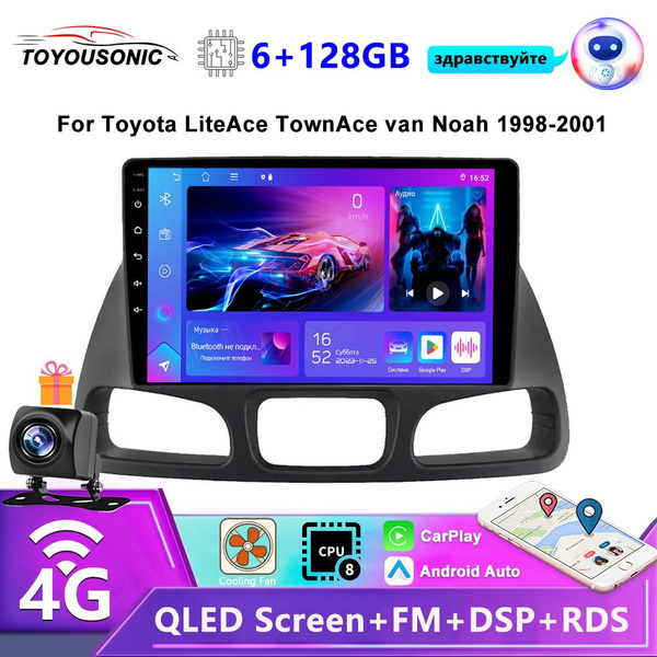 TOYOUSONIC Автомагнитола, диагональ: 9", 2 DIN, 6ГБ/128ГБ купить на OZON по низкой цене (1886656997)