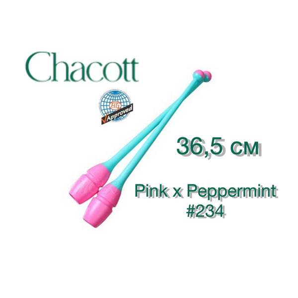 Булавы CHACOTT комбинированные 36,5 розово-бирюзовые (PINK-PEPPERMINT-234) купить c доставкой на ...