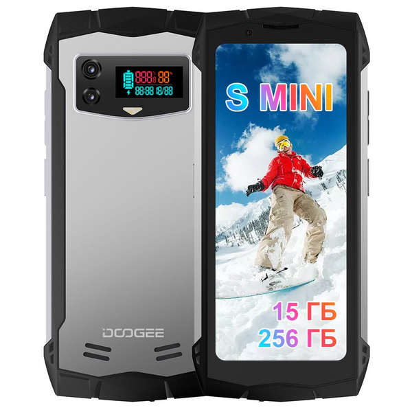 Смартфон Doogee S mini 256 ГБ 8 ГБ Серебряный 2 SIM купить c доставкой ...