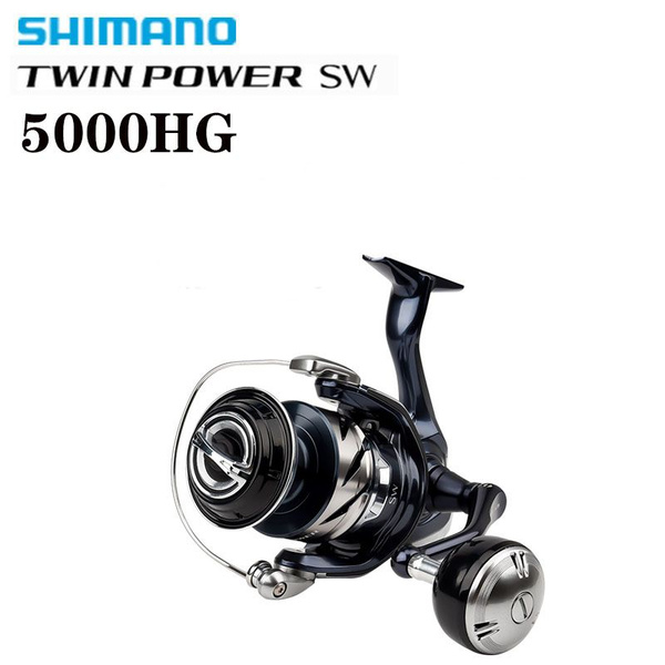 Катушка Shimano 21 TWINPOWER SW 5000HG, С передним фрикционом, 5000 ...