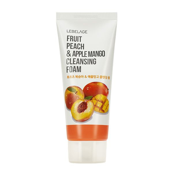 Пенка для умывания с экстрактами персика и манго FRUIT PEACH&APPLE ...