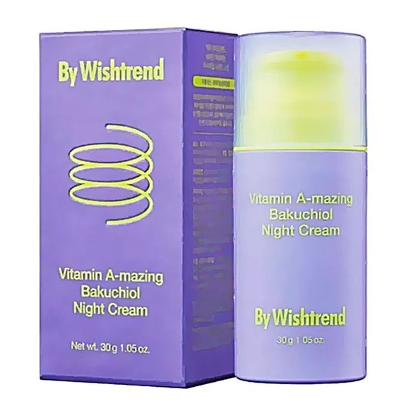 By Wishtrend Крем для лица ночной ретинол и бакучиол - Vitamin A-mazing ...