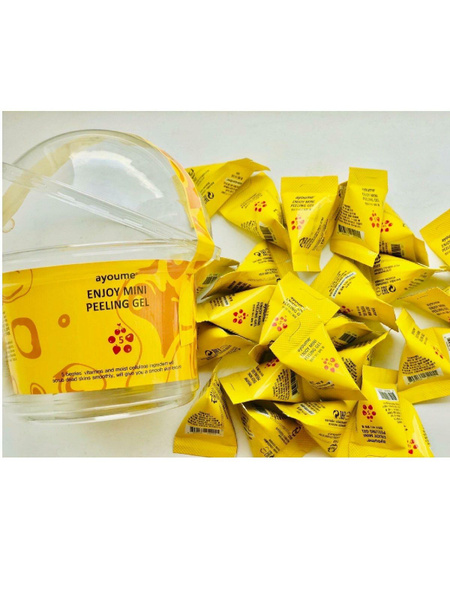 ayoume/Гель-эксфолиатор для лица AYOUME ENJOY MINI EXFOLIATOR GEL НАБОР ...