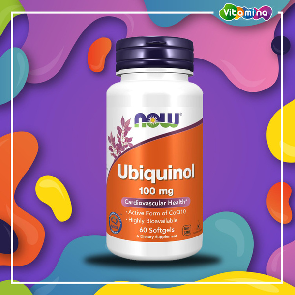 Now Foods Ubiquinol 100 мг Убихинол Нау Фудс 60 капсул - купить с ...