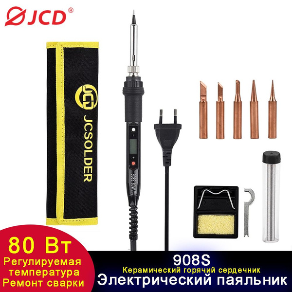 Паяльник JCD, Керамический нагреватель по низкой цене с доставкой в интернет-магазине OZON ...