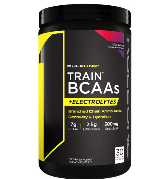 Rule One TRAIN BCAAs + Electrolytes, 30 порций - купить с доставкой по ...