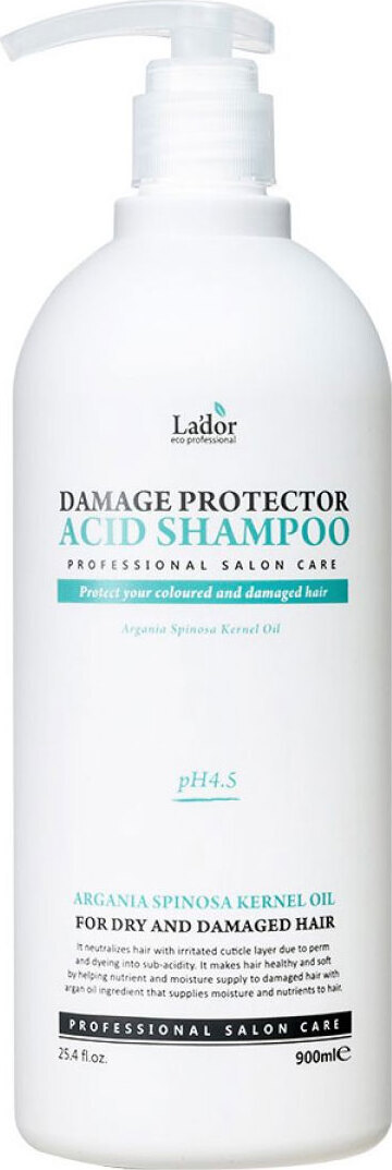 LADOR Бесщелочной шампунь с коллагеном и аргановым маслом Damaged ...