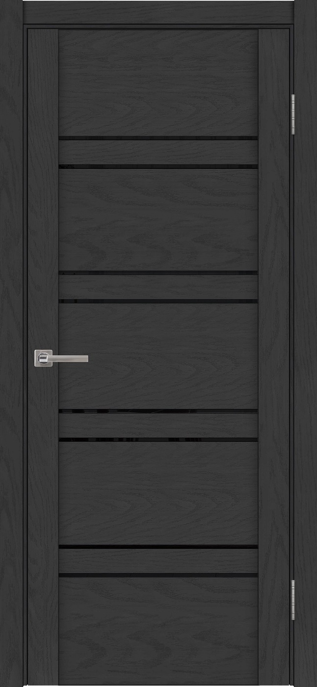 Дверь межкомнатная Двери Гуд UniDoor Серена графит, 2000x700, Глухая ...