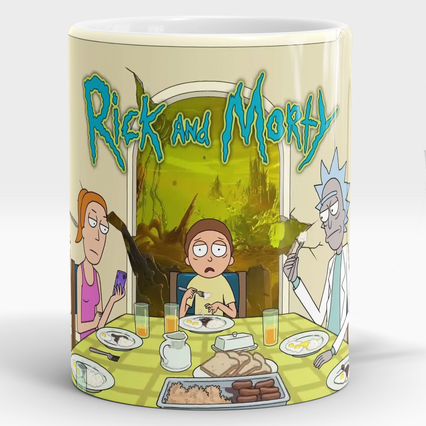 Кружка 1st color "Рик и Морти за столом", 330 мл, 1 шт - купить по ...