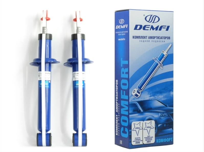 Стойка задняя ВАЗ 2170 комфорт газомасляная Демфи (DEMFI) - купить по доступным ценам в интернет ...