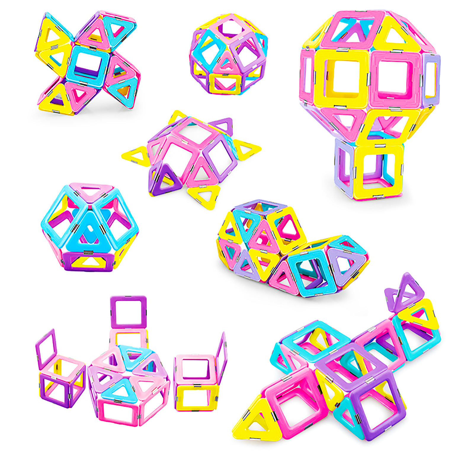 Конструктор магнитный/42 детали/для детей от 3 лет/конструктор для ...