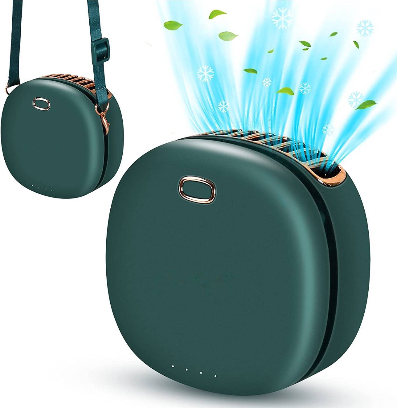 Портативный вентилятор Flair mini EcoHitek, зеленый купить по низкой цене с доставкой в интернет ...