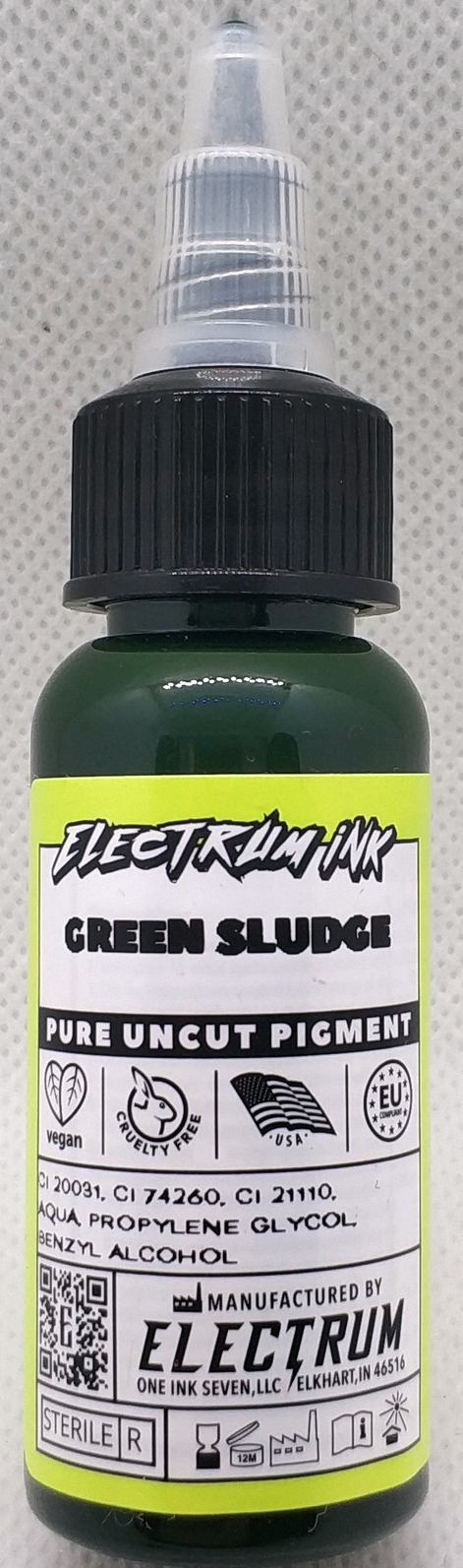 Electrum Ink - Тату Краска - 30 мл - Green Sludge - купить по доступной ...