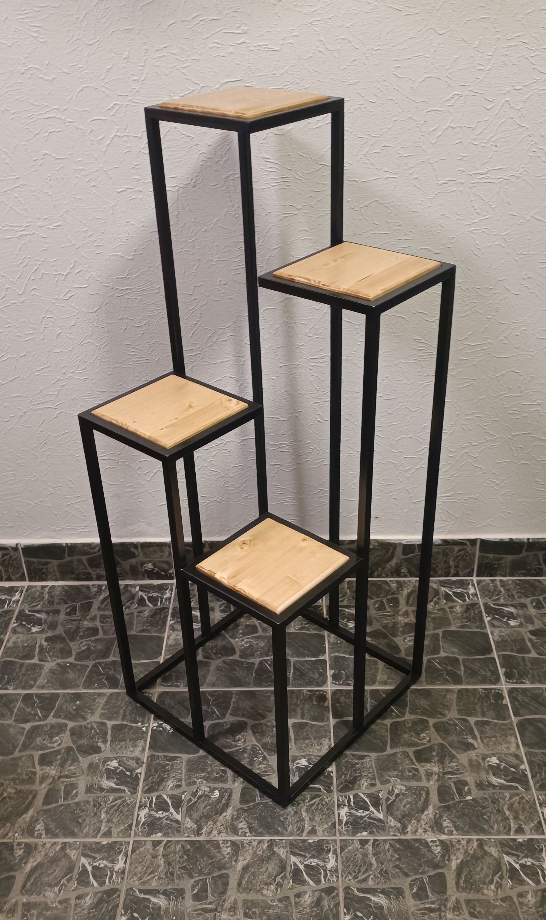 Подставка Для Цветов Металлическая Напольная купить на OZON по низкой цене