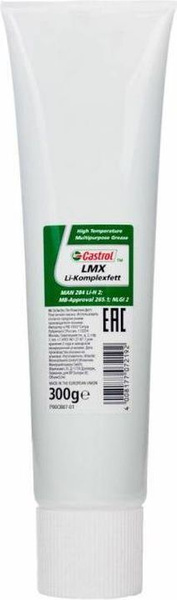 Пластичная смазка Castrol LMX Li-Komplexfett 2, 300 г - купить в ...