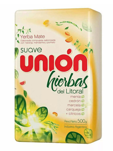 Чай Мате Union Suave Hierbas del Litoral 500г купить на OZON по низкой ...