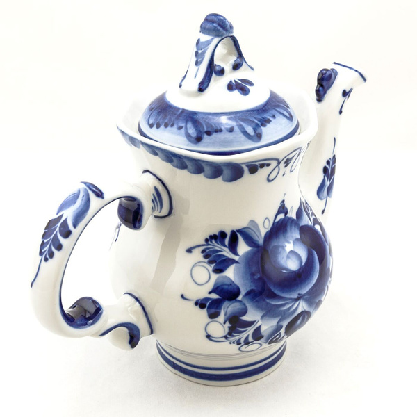 Чайник заварочный. Объединение "ГЖЕЛЬ". Чайник №1, автор Федотов А.Н ...