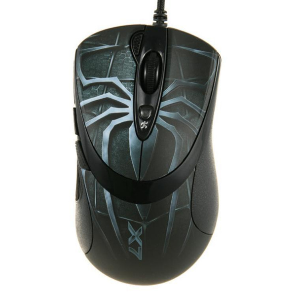 Игровая мышь проводная A4Tech проводная XL-750BH/750BK/747H , черно ...