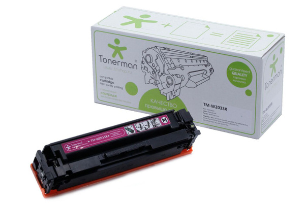 Расходник для печати Tonerman TM W2030X №415X._без чипа, Пурпурный ...