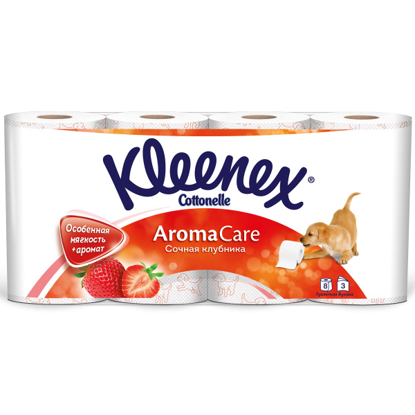 Kleenex Туалетная бумага - купить с доставкой по выгодным ценам в ...