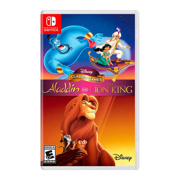 Disney Classic Games Aladdin and The Lion King Nintendo Switch OZON 202613388