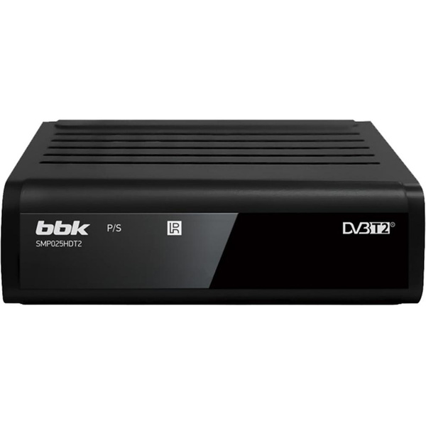 Ресивер DVB-T2 BBK SMP025HDT2, черный купить на OZON по низкой цене (1695694833)