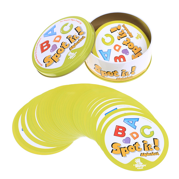 Настольная игра Dobble alphabet opp pack, 55 карт - купить с доставкой ...