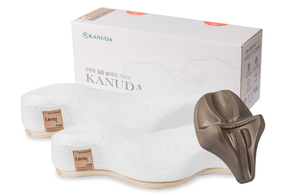 Ортопедическая подушка 30x35 см, KANUDA Gold Label Lento, набор 2 ...