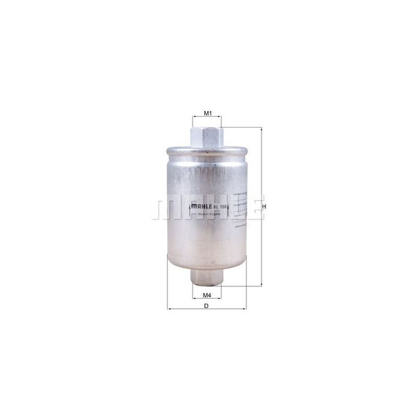 Характеристики MAHLE Фильтр топливный арт. KL158 подробное описание ...