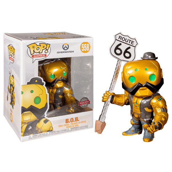 Фигурка Funko POP B.O.B gold metallic 6-inch (Эксклюзив Walmart) из ...