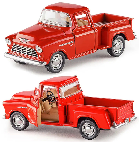 Машинка металлическая Kinsmart 1:32 1955 Chevy Stepside Pick-up (Шеви Шевроле Пикап) 5330DKT ...
