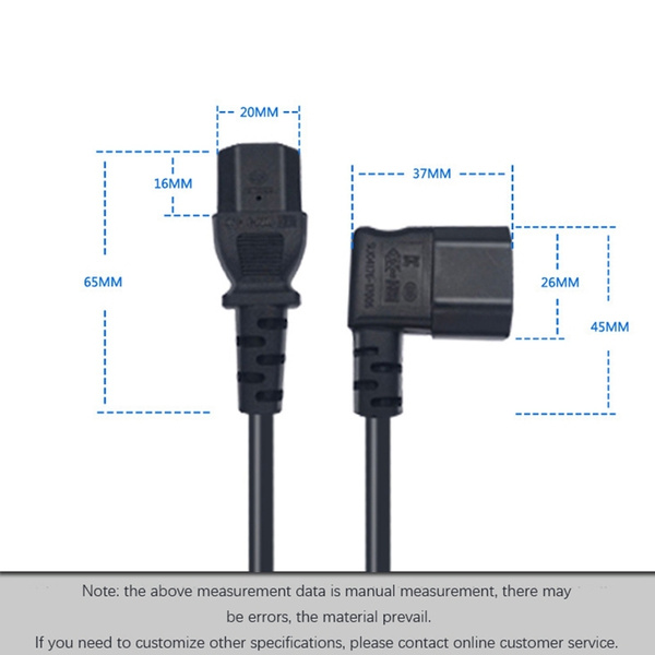 Прямоугольный кабель Iec 320 C14 от разъема к разъему C13 C14 C13 0 3 М купить на Ozon по