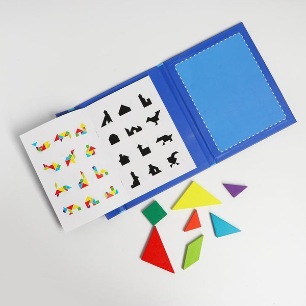 Магнитный танграм "В книжке" - купить с доставкой по выгодным ценам в ...