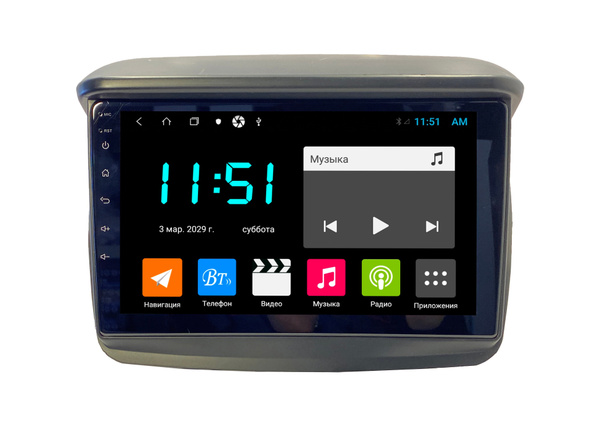 Магнитола Zenith Mitsubishi Pajero Sport ll 2008-2016, Android 12, 4 ...