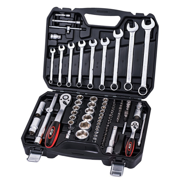 Набор инструментов 82 предмета AVS ATS-82 - купить по выгодной цене в интернет-магазине OZON ...