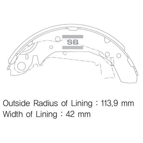 Колодки тормозные Sangsin Brake SA111 Задние - купить по низким ценам в интернет-магазине OZON ...