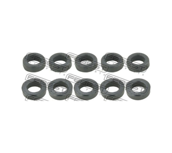 Кольцо уплотнительное форсунки впрыска топлива FEBEST RINGFL-010-PCS10 ...