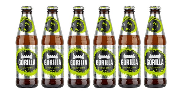 Энергетический напиток Gorilla (Горилла) Классический, 6 шт по 0,275 л ...