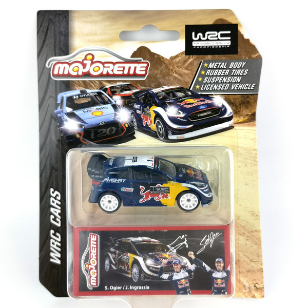 Машинка Majorette WRC Cars 1:64 CITROEN C3 FORD FIESTA HYUNDAI i20 POLO ...
