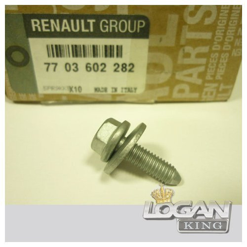 БОЛТ М6 Renault 7703602282 - купить с доставкой по выгодным ценам в ...