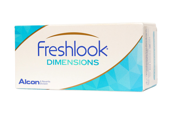 Цветные контактные линзы ALCON, FreshLook Dimensions, SEA GREEN ...