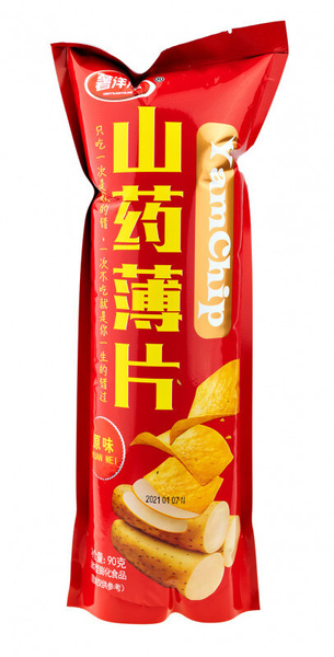 Чипсы китайские Yam Chip оригинальные - купить с доставкой по выгодным ...