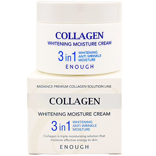 Enough Крем для лица увлажняющий с коллагеном 3в1 - Collagen 3in1 ...