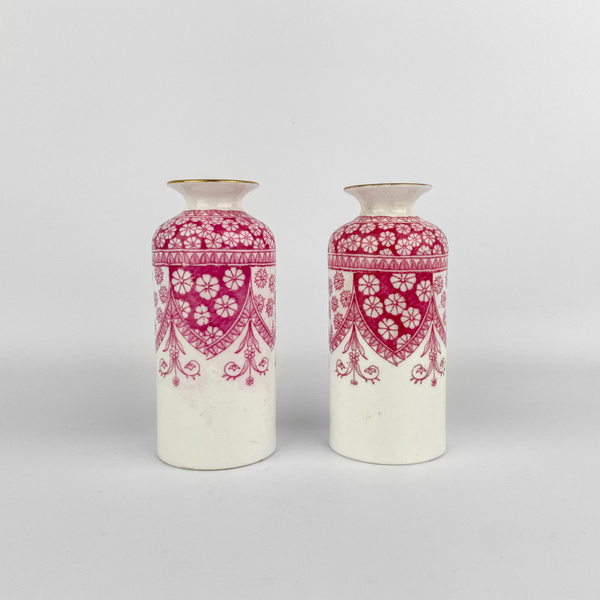 Вазочки Plum. Англия, фарфор, 1880-1890 гг. купить по низким ценам в интернет-магазине OZON ...