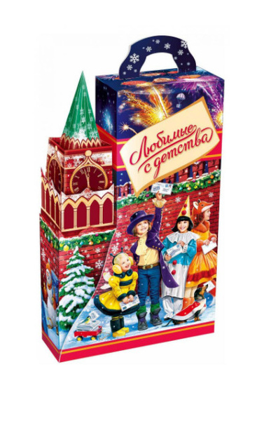 Башня Вкусный Новогодний подарок / Сладкий подарок / Сладости / Детский ...